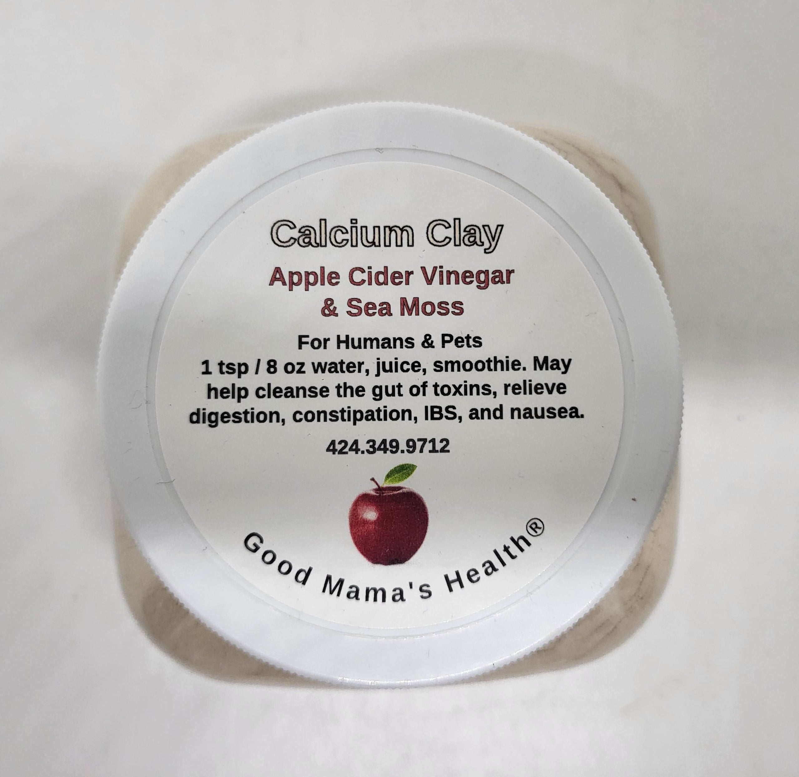 Calcium Clay with Apple Cider Vinegar | Good Mama's Health